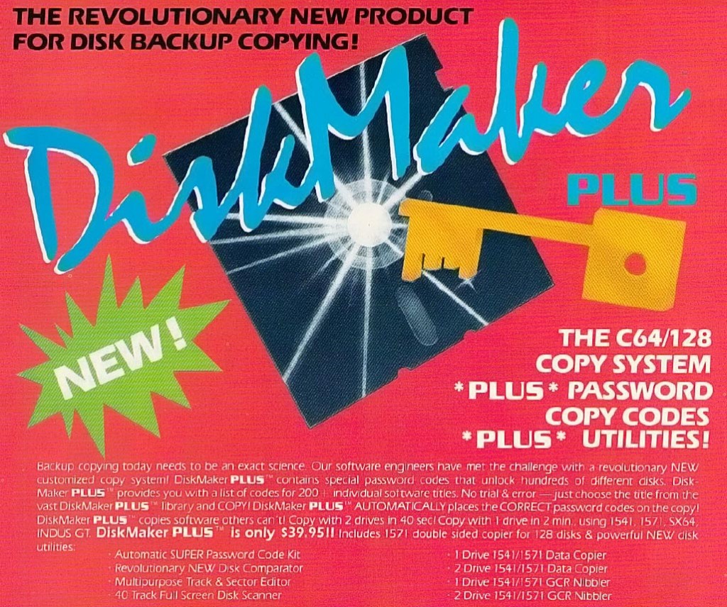 DiskMaker Plus | C64 Copy Protection