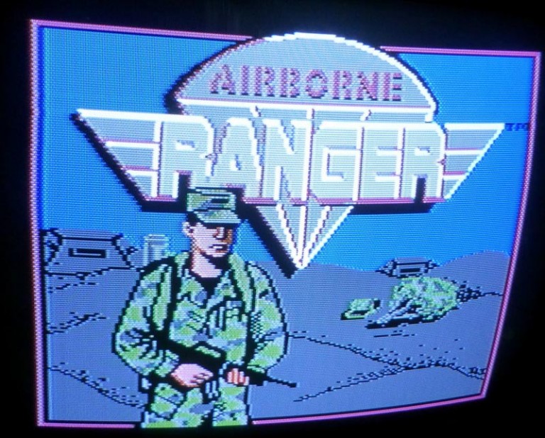 Airborne Ranger medal sheet | C64 Copy Protection