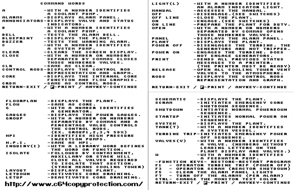chern-commands | C64 Copy Protection