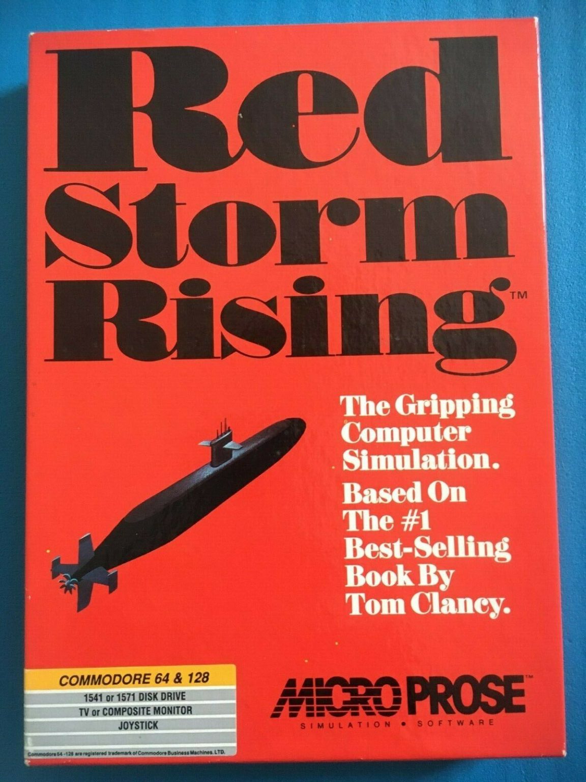 Red Storm Rising ID Charts | C64 Copy Protection